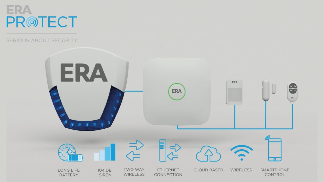 ERA Protect Smart Integrated Alarm System - YouTube