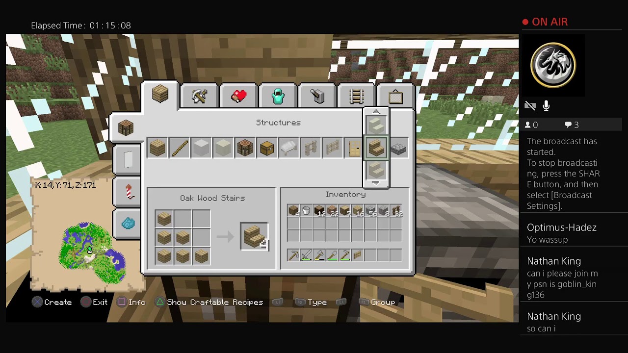 Minecraft PS4 With Friends - YouTube