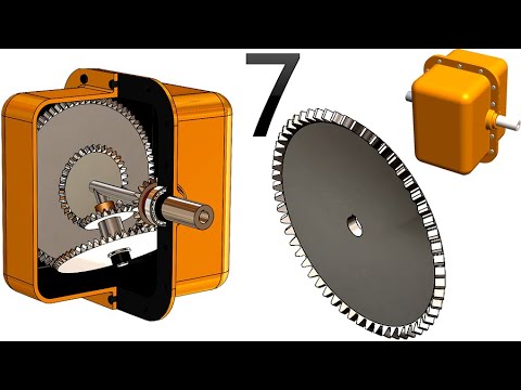 7- Project 18| Humpage Gearbox |SolidWorks Tutorial :external planetary ...