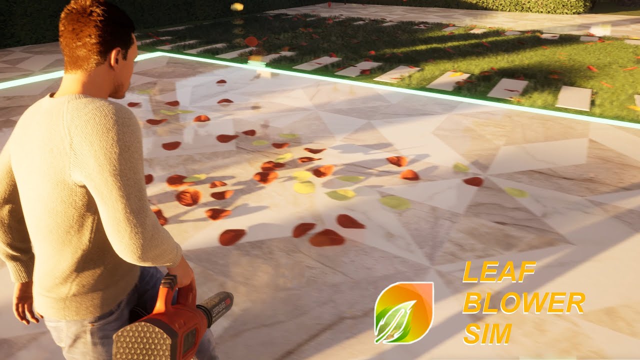 Leaf Blower Sim | Blown Away - First Look - 4K - YouTube