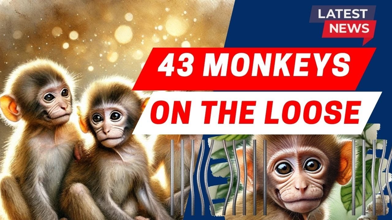 43 Monkeys on the Loose in South Carolina! 🐒 - YouTube
