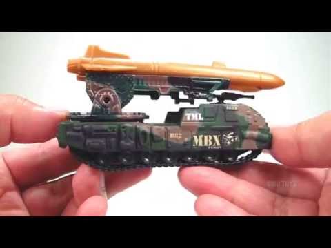 Matchbox Real Working Rigs MBX Missile Launcher Quick Review - YouTube