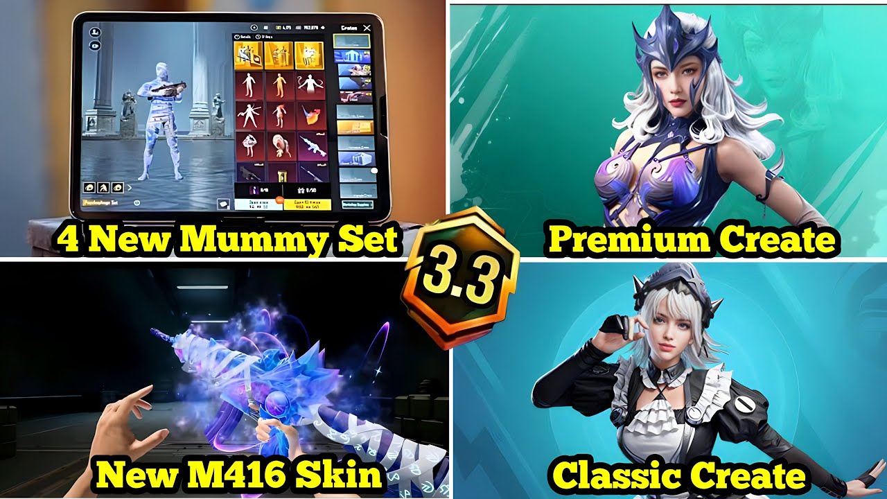 FIRE MUMMY ULTIMATE SET FULL LEAKS BGMI/PUBGM - YouTube