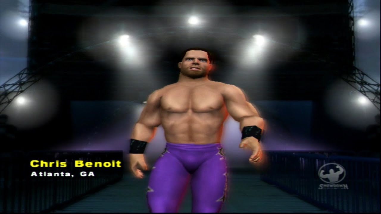 CAW #20 (Chris Benoit) - Showdown: Legends Of Wrestling (Xbox) - YouTube