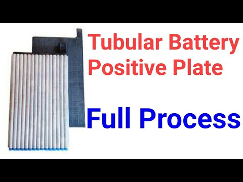 Tubular Battery positive plate@TSLead Recycling. - YouTube