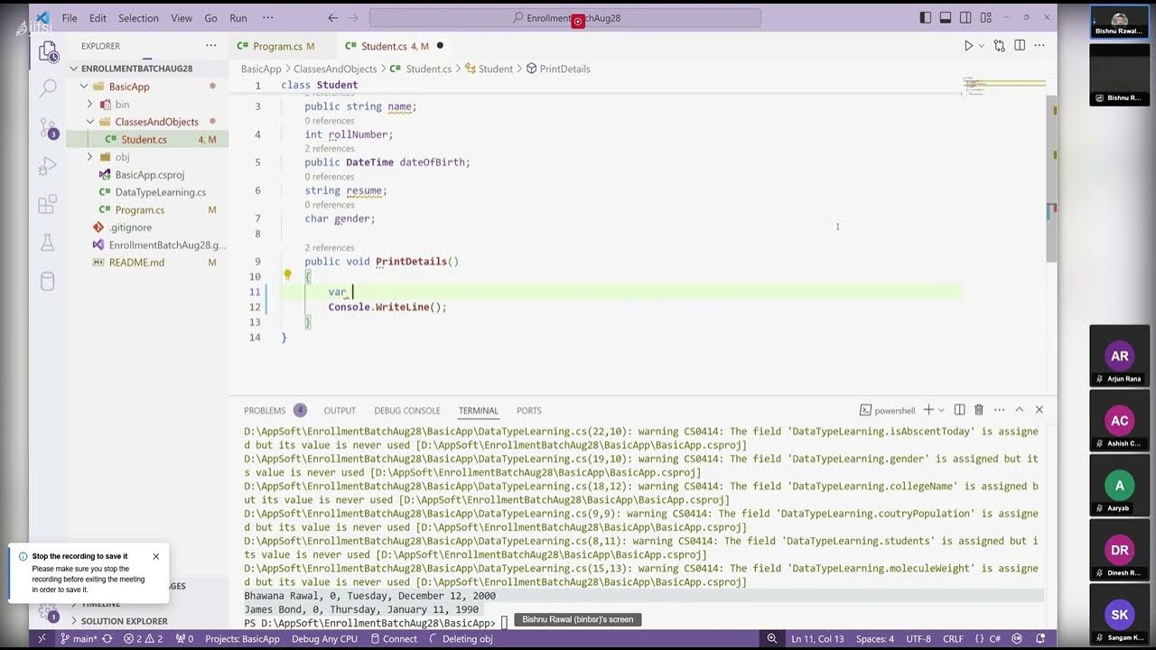 C# OOP - Installations, Classes and Objects - YouTube