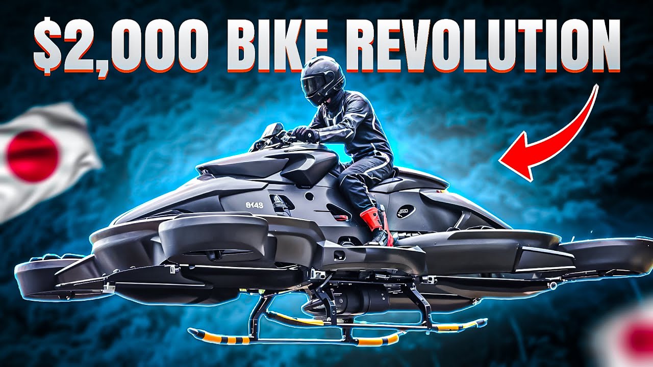 This $2,000 Japanese Flying Bike Is the Future of Travel - YouTube