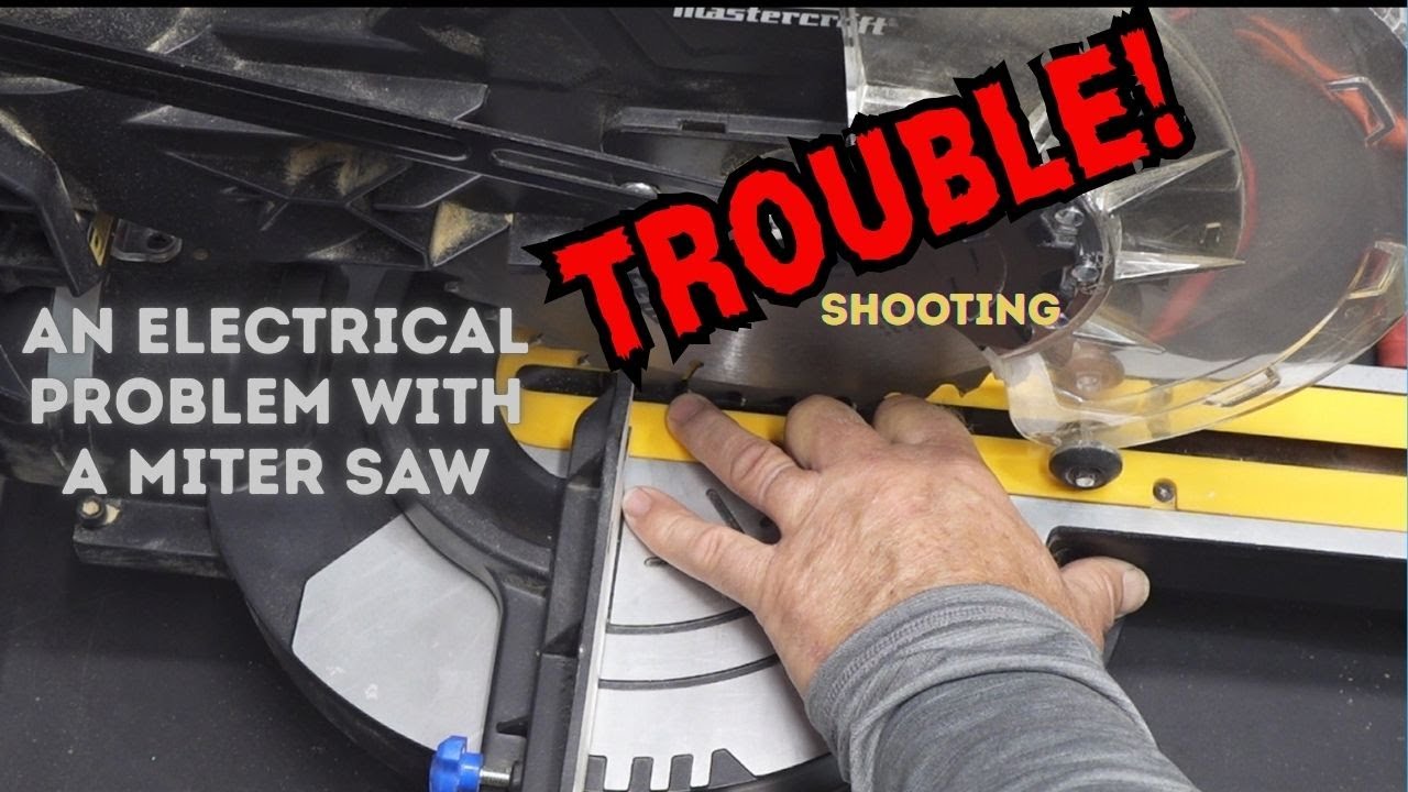 Troubleshooting an Electrical Problem With a Miter Saw - YouTube