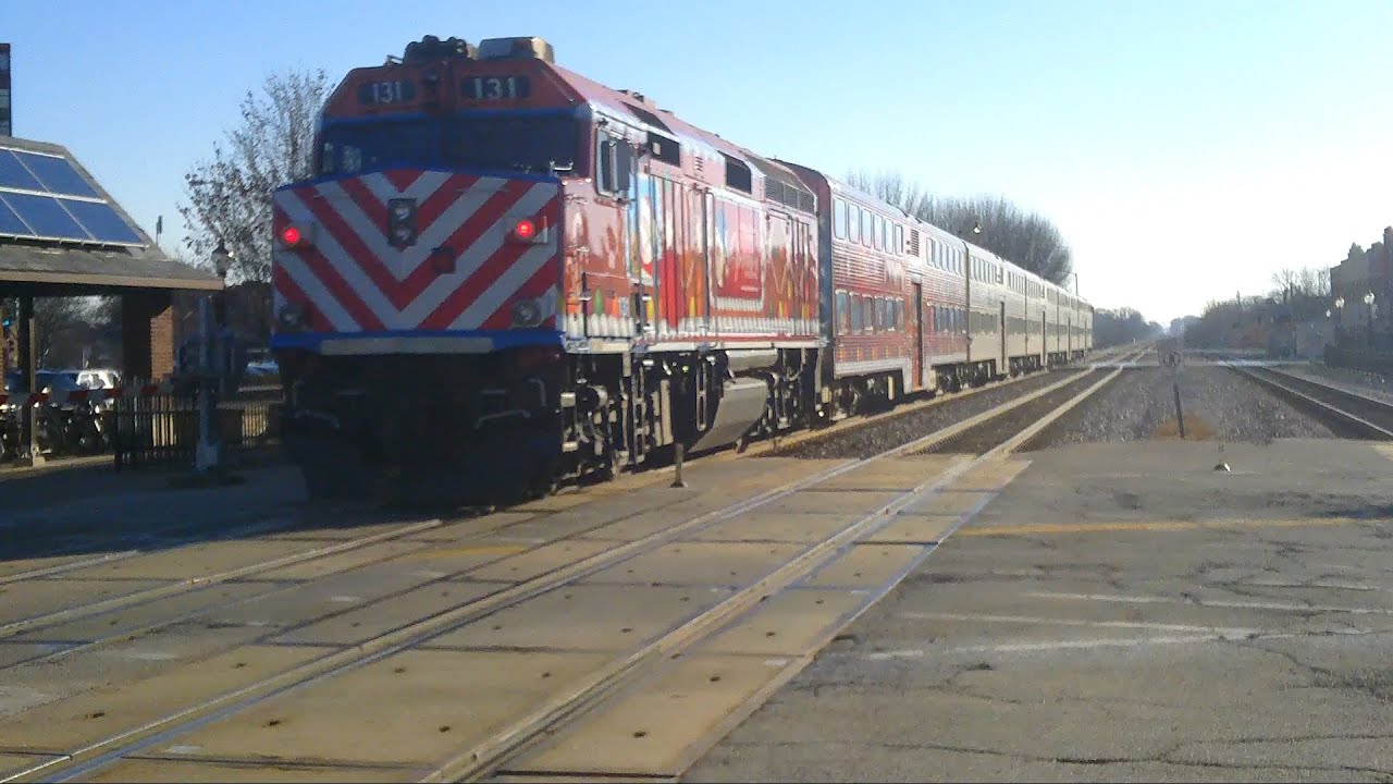 Operation North Pole Train on the Harvard Sub - Railfanning - 12-7-13 ...