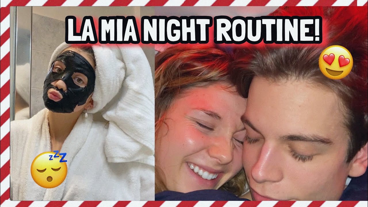 LA MIA NIGHT ROUTINE *christmas edition* - #Valemas 21 ♕ - YouTube