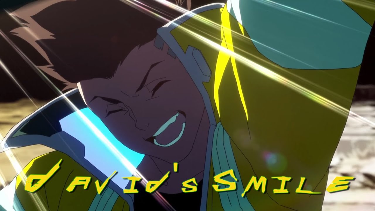 David Smiles For 6 Minutes - Cyberpunk: Edgerunners - YouTube