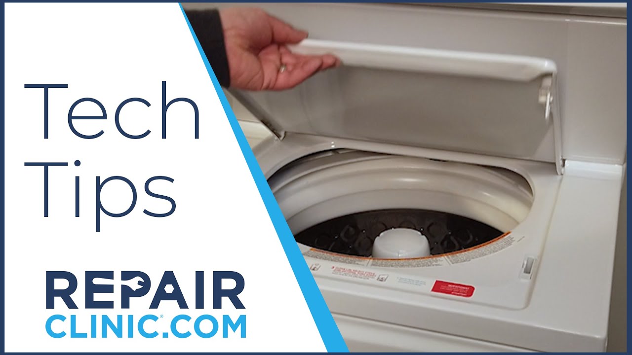 5 Tips For Your Washer - Tech Tips from Repair Clinic - YouTube