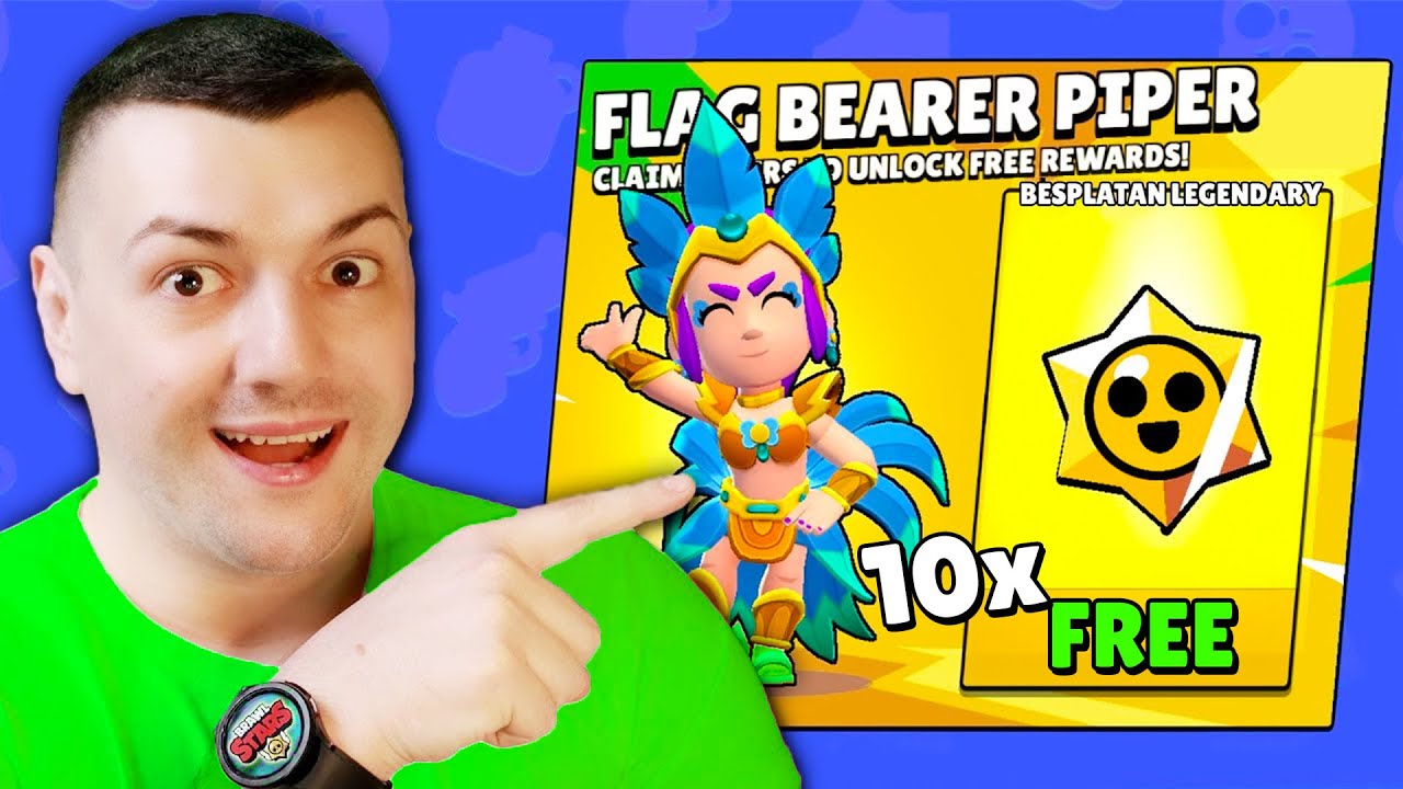 Kupio sam Flag Bearer Piper i Otvorio Besplatan Legendary Drop - YouTube