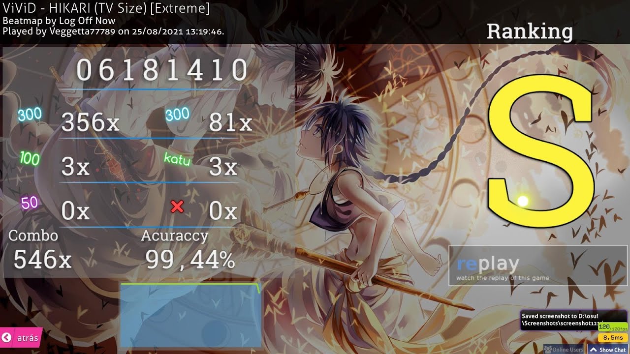 HIKARI (TV Size) [osu!] 6,35⭐ and 5,98⭐ - YouTube