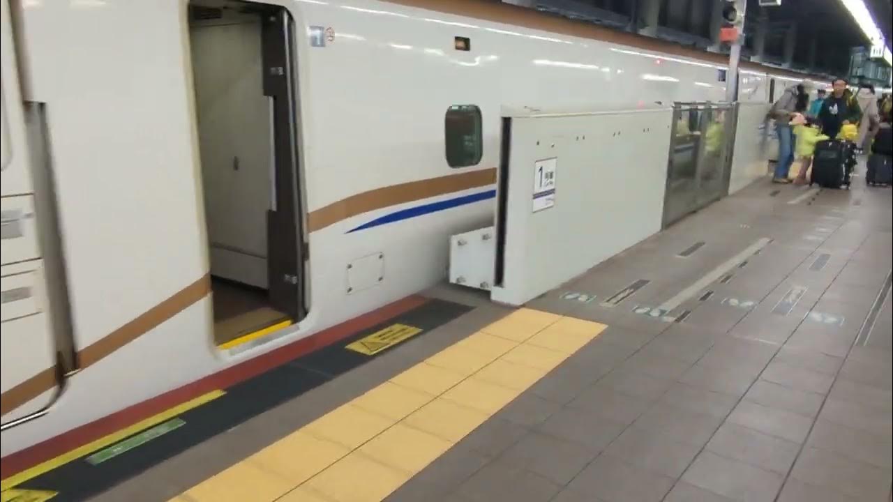 2023年12月27日北陸新幹線金沢(駅)14番のりば8523Eかがやき523号金沢着到着→停車 E7系F27編成運行8523Eかがやき523号(→8532Eかがやき532号(長野·)東京行き ...