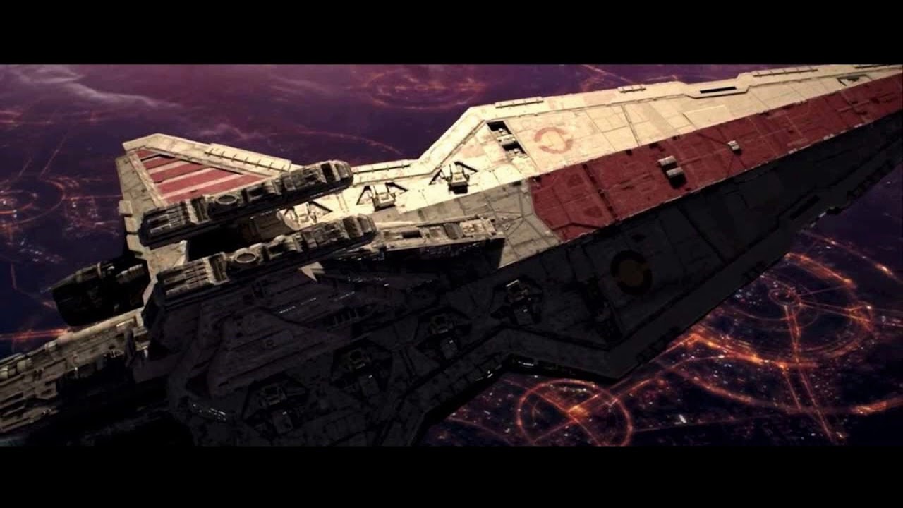 Venator class Star Destroyer vs Munificent class Frigate - YouTube