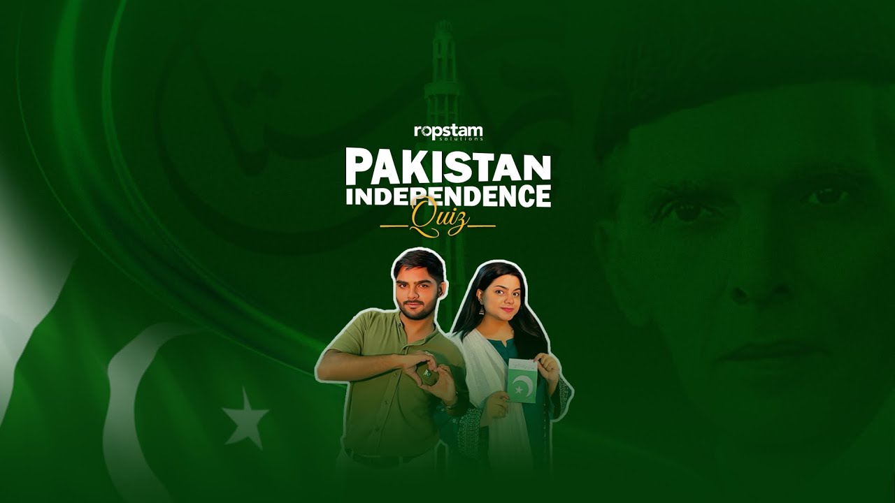 Pakistan Day Quiz Activity at Ropstam Lahore - YouTube