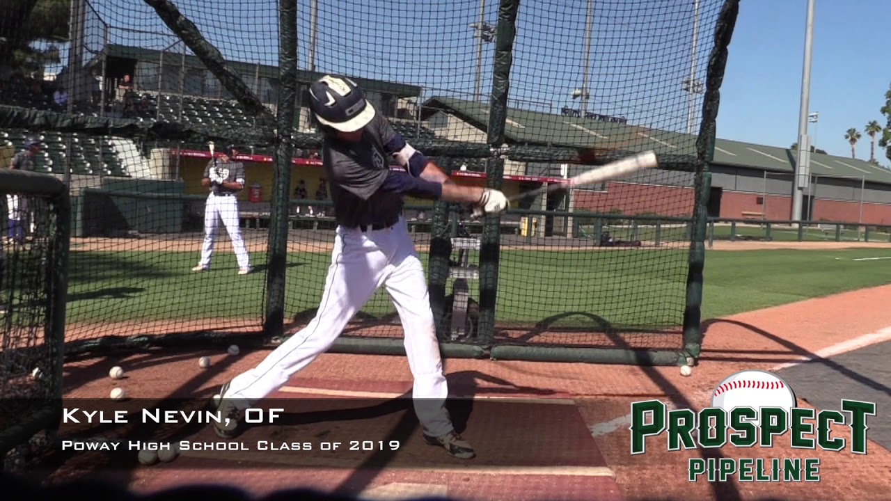 Kyle Nevin Prospect Video, OF, Poway High School Class of 2019 - YouTube
