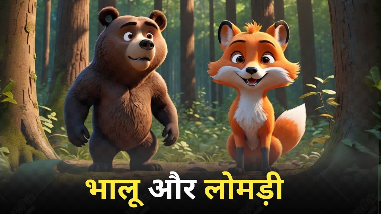 bhalu aur lomdi ki kahani in Hindi #motivational #story #world #hindi # ...