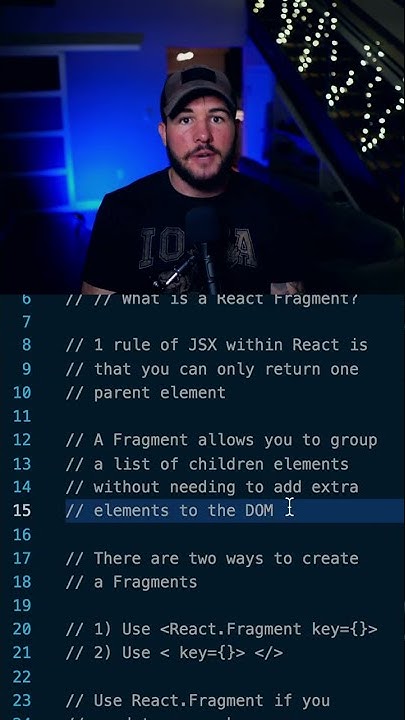 What Is A Fragment In React JS? - YouTube