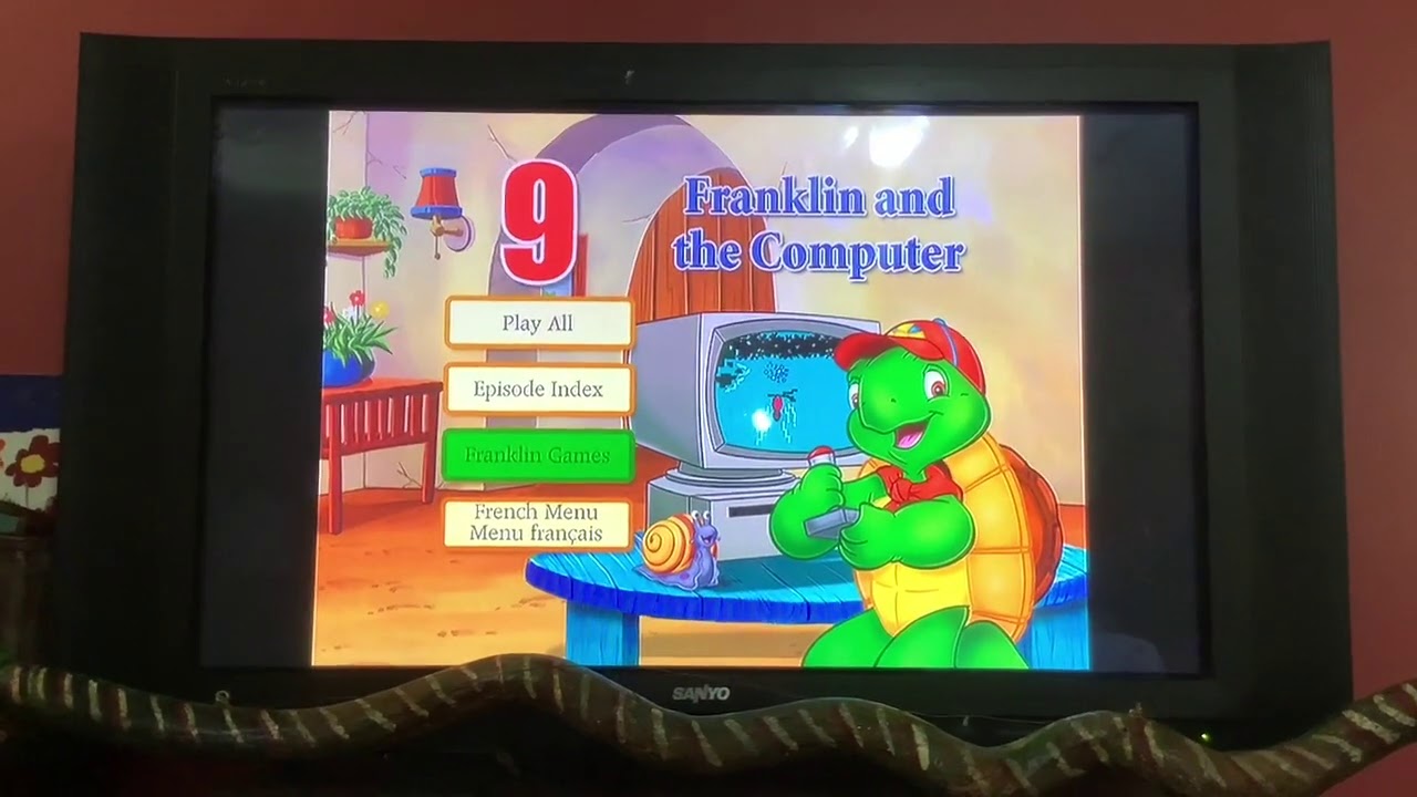 Franklin And The Computer (Canadian) 2007 DVD Menu WalkThrough - YouTube