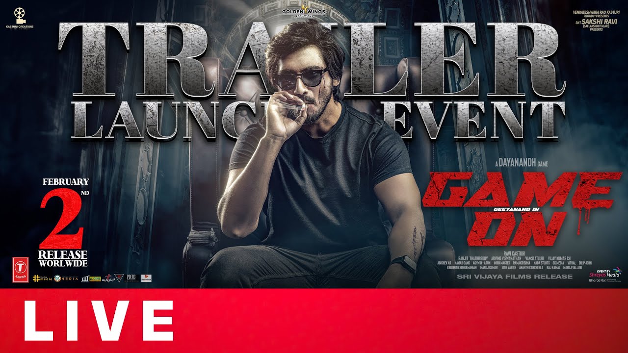GAME ON Trailer Launch Event Live | Geetanand | Neha Solanki ...