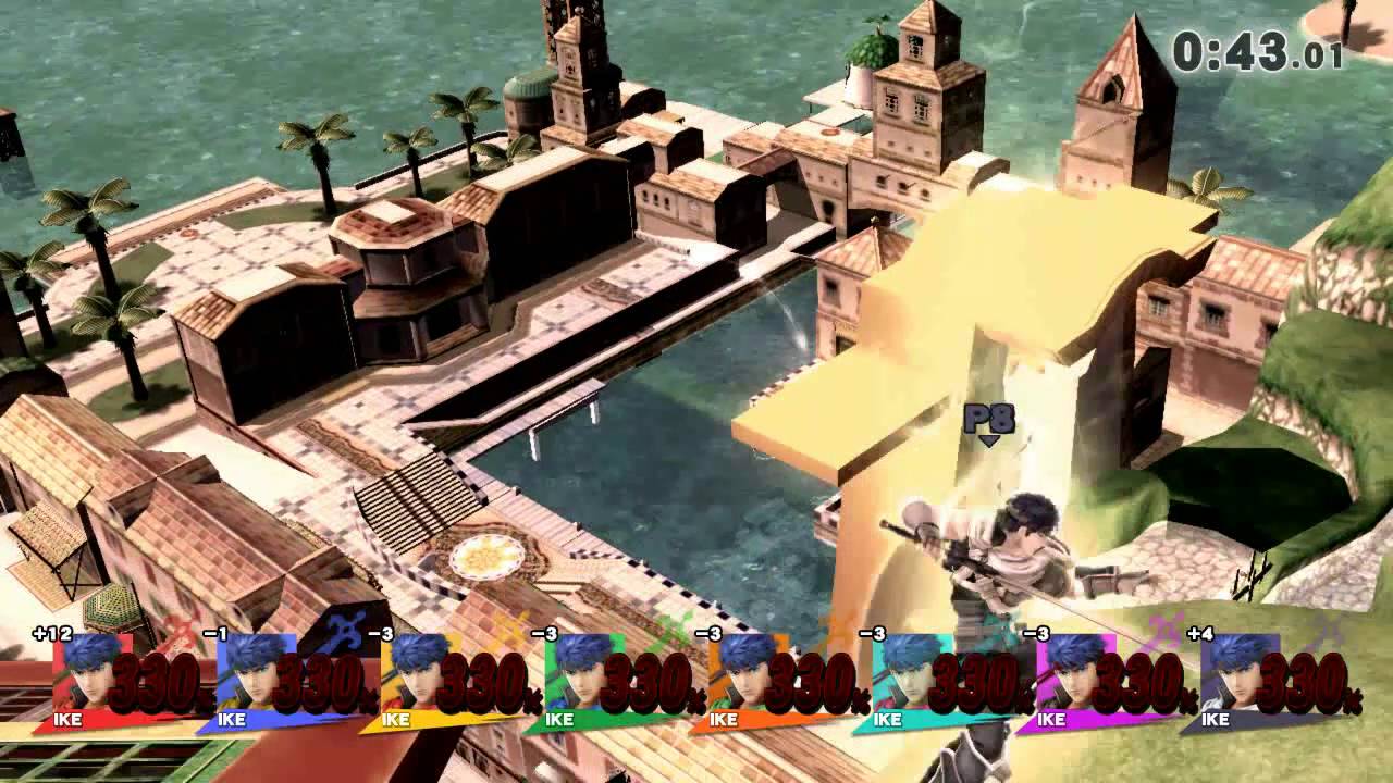 A full minute of Ike's Up B - YouTube
