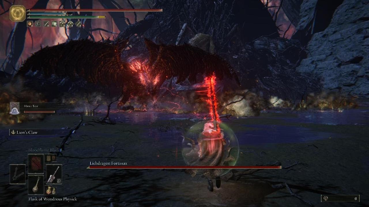 ELDEN RING Lich Dragon Fortissax - YouTube