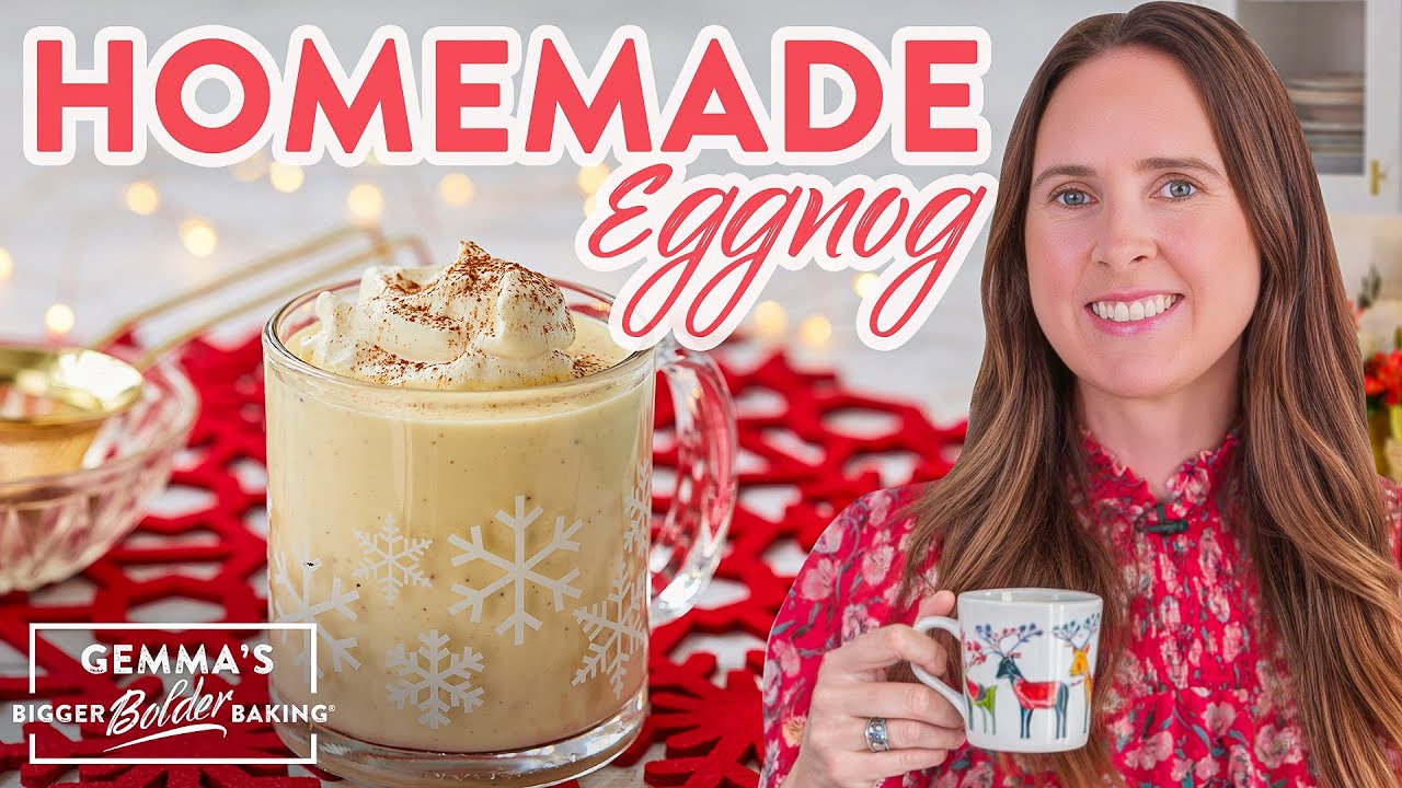 My Easiest Eggnog Recipe - YouTube
