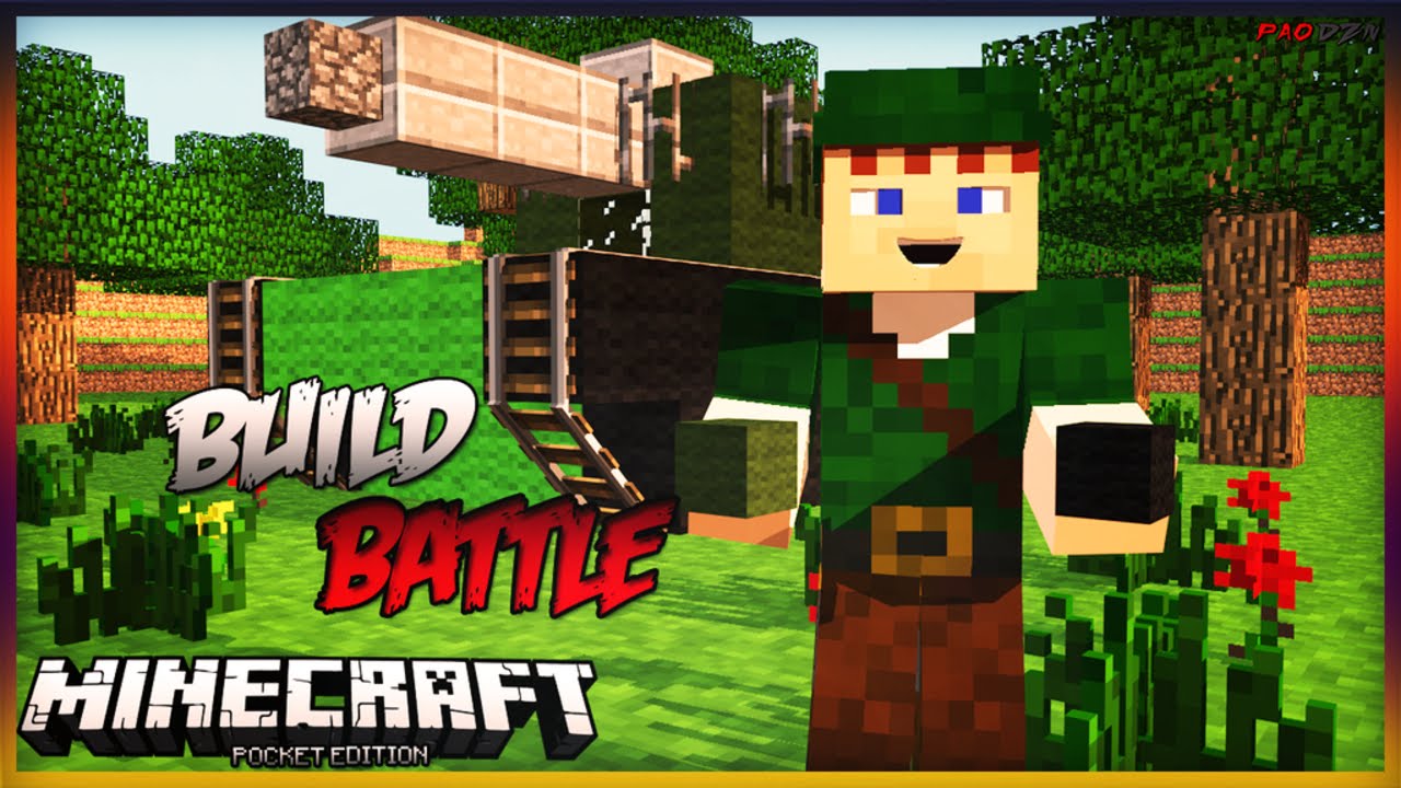 Minecraft PE : Tanque de Guerra ! [Build Battle] - YouTube