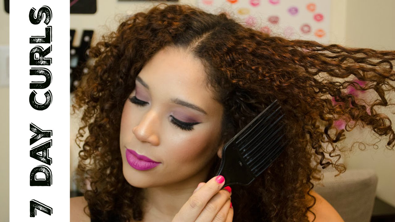 10 Tips for Maintaining Curls and Achieving Seven Day Hair - YouTube