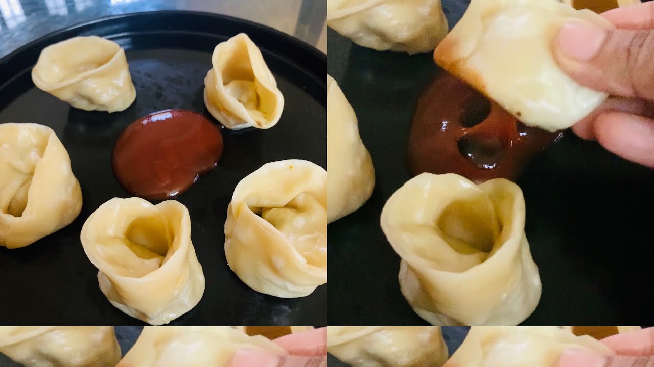 Veg Momo recipe |Steam Momos |vegetable Dim Sum - YouTube