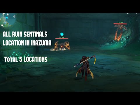ALL RUIN SENTINELS LOCATION IN INAZUMA--GENSHIN IMPACT - YouTube