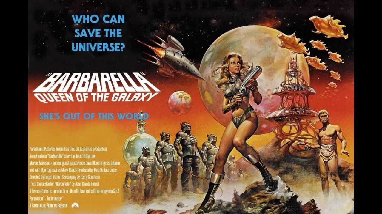 BARBARELLA 1968 MOVIE REVIEW JANE FONDA SCIFI CULT CLASSICS RETRO ...
