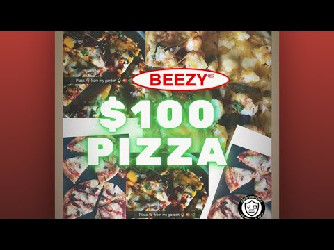 BEEZY $100 Pizza (lyric video) - YouTube