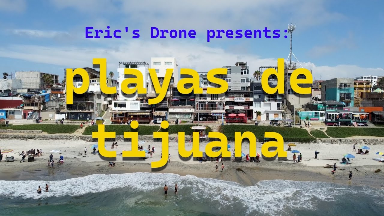 In Mexico, at Playas de Tijuana Beach Boardwalk - YouTube