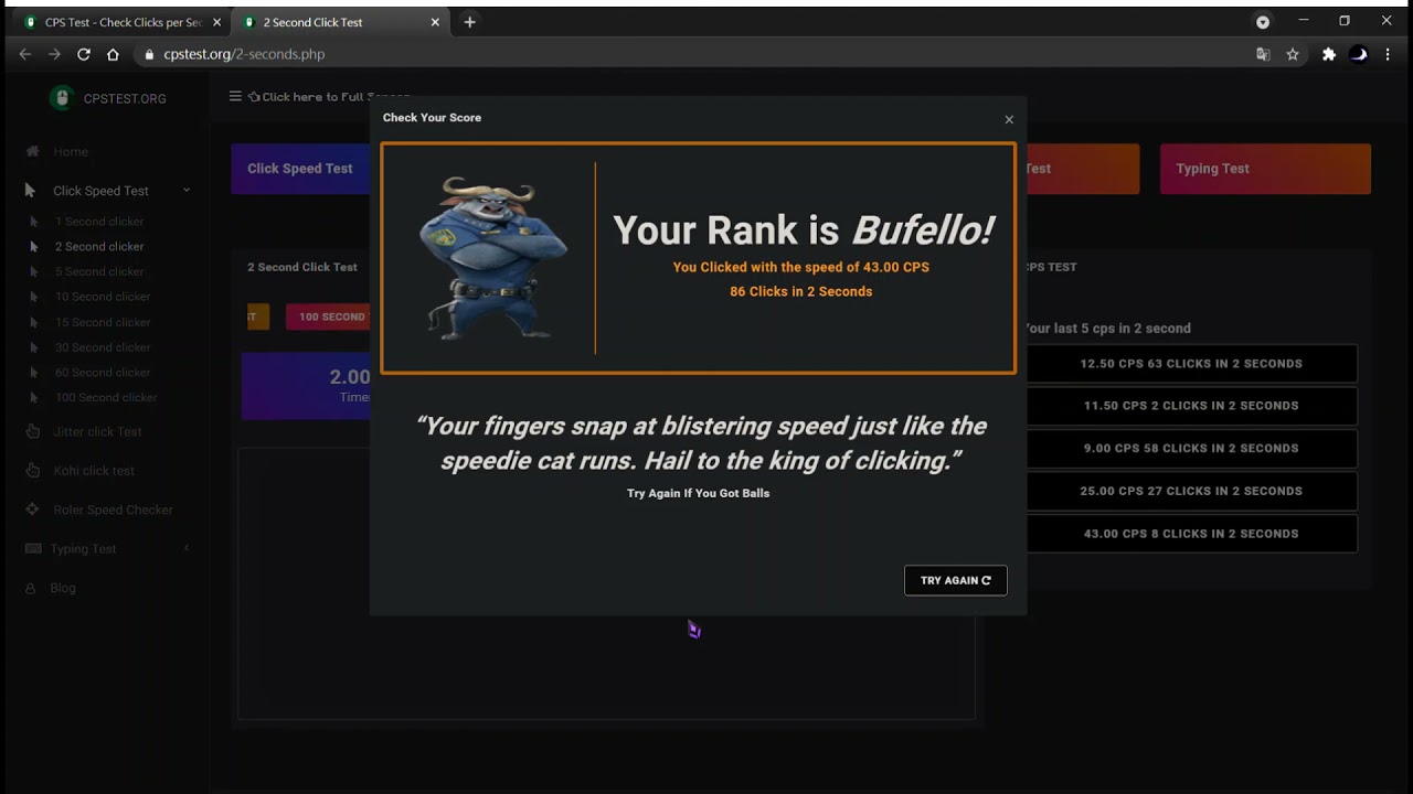 Bolt clicking with click sounds - YouTube