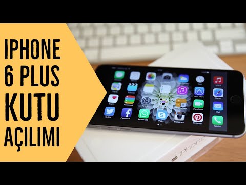 iPhone 6 Plus Kutu Açılımı (16 GB Uzay Grisi)