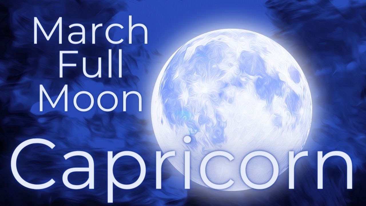 Capricorn ♑🌕, Beware A Deceit Around You 🌙 // March Full Moon Tarot ...
