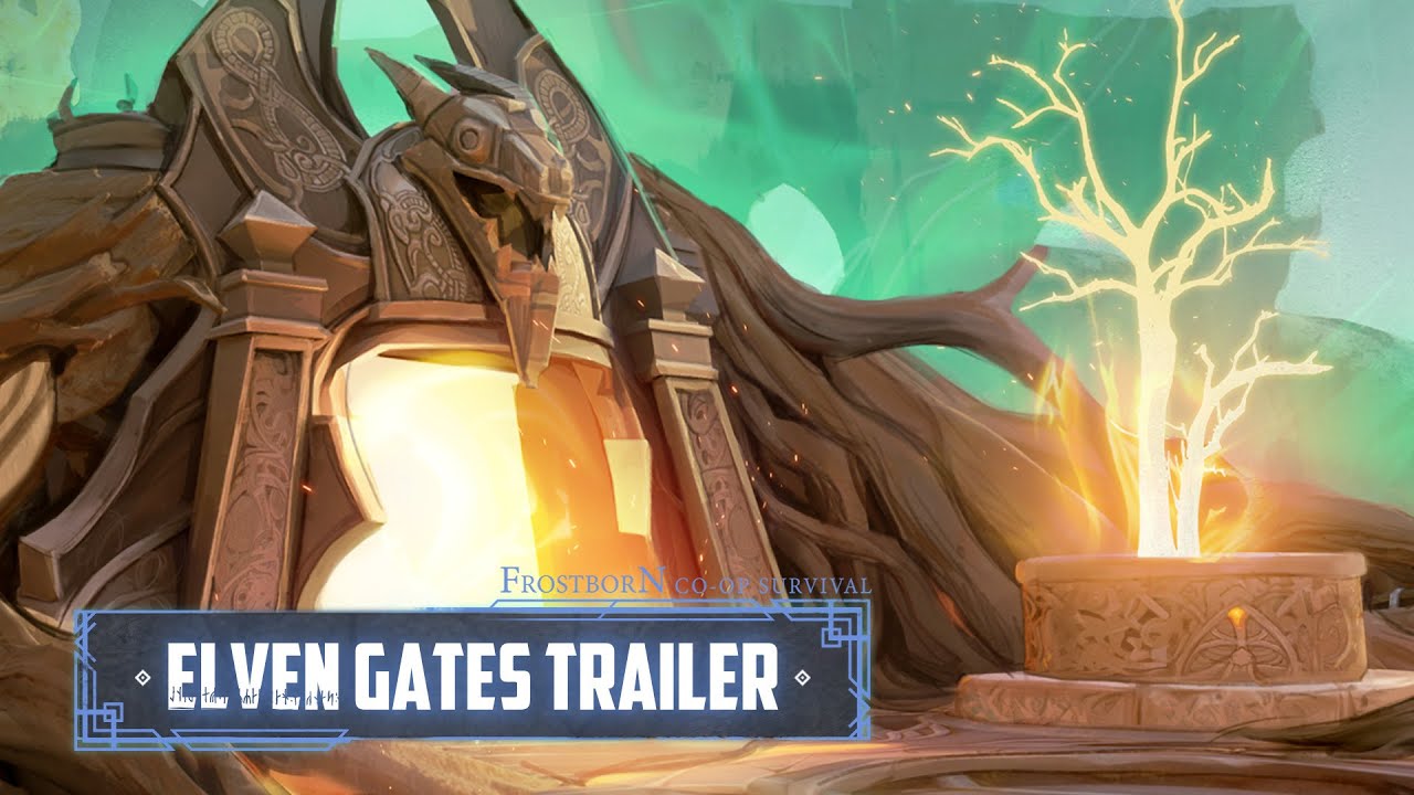 Frostborn - Elven Gates Update Trailer - YouTube