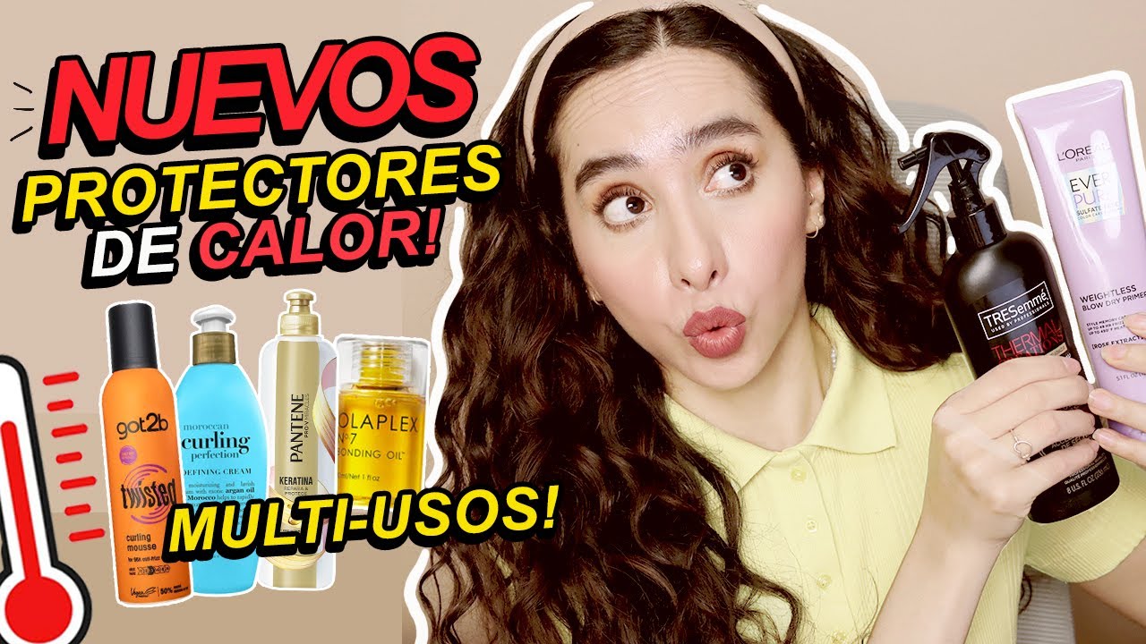 10 PROTECTORES TÉRMICOS ¡MULTIUSOS! PARA EL PELO 🔥 - YouTube