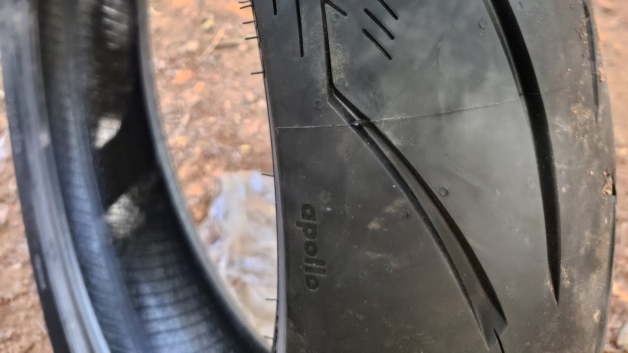 Apollo Alpha H1 zero degree steel radial tyre for gixxer sf250 - YouTube