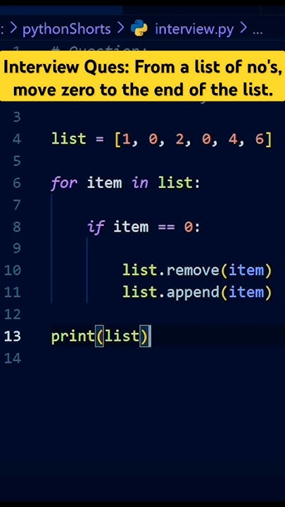 Python S Most Important Interview Question Shorts Dataanalyst Pythonbasics Pythoncoding