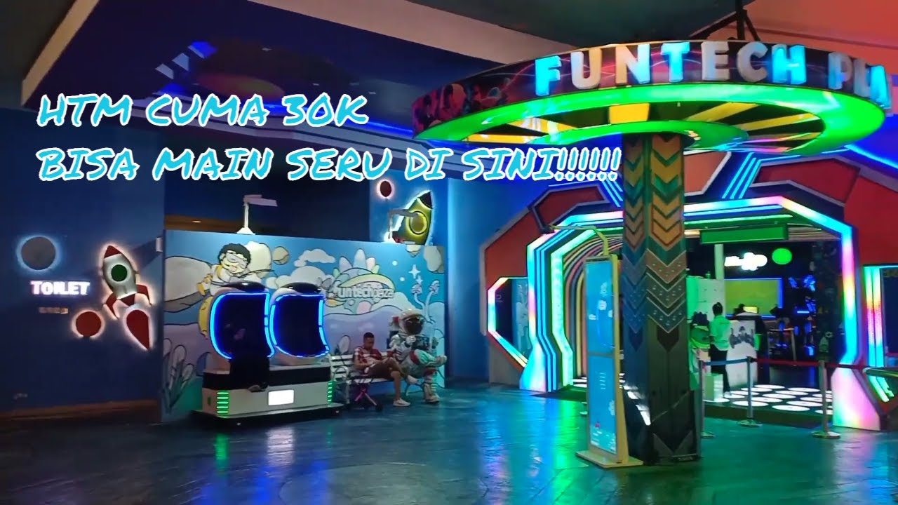 Liburan seru di batu, yaa FUN TECH PLAZA || JAWA TIMUR PARK 3 - YouTube