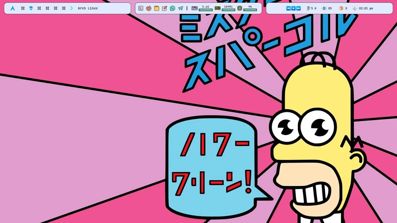 Bspwm rice | Arch Linux | Polybar | Eww widgets - YouTube