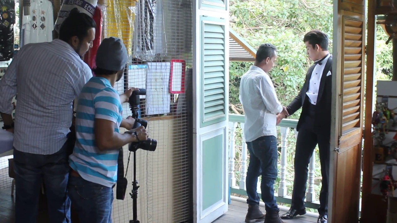 Edison Suarez y Edgar Caldera en sesión de fotos - YouTube