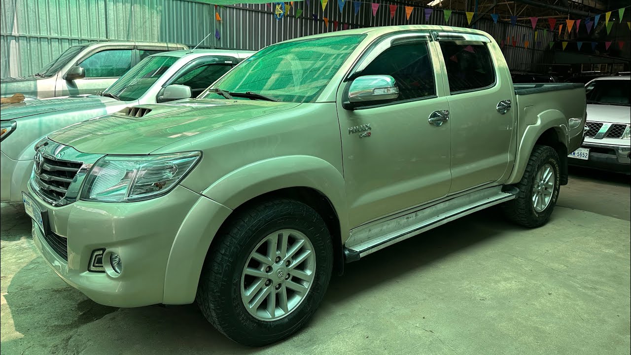 Hilux VIGO 013 ខ្លាញ់គោម៉ាស៊ូតប៉ុង2អូតូកាពីតាស់សាច់ដែកខ្ចី/$24,xxx ...