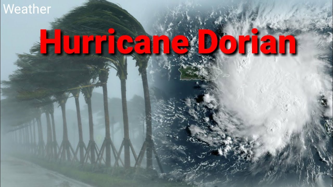 HURRICANE DORIAN - Live Video Footage - YouTube
