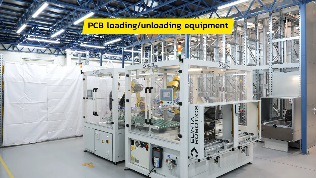 Robotic PCB board manufacturing and handling system & Autonomous Mobile ...