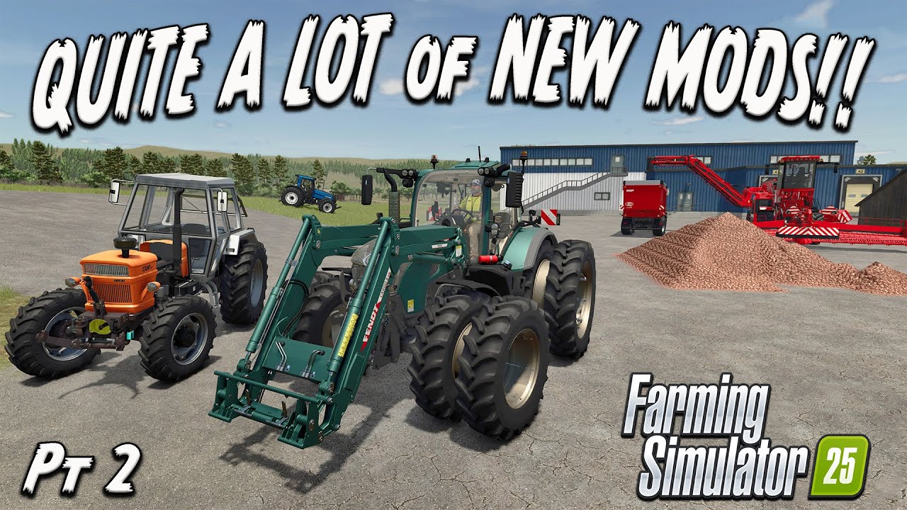 Ai BALING? PIVOT IRRIGATION & MORE NEW MODS & PACKS! (Pt 2) ON FARMING SIMULATOR 25 | PS5 ...